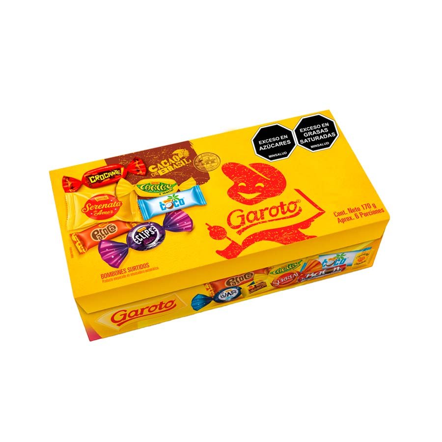 Chocolates Garoto bombones surtidos 170 g – Greco