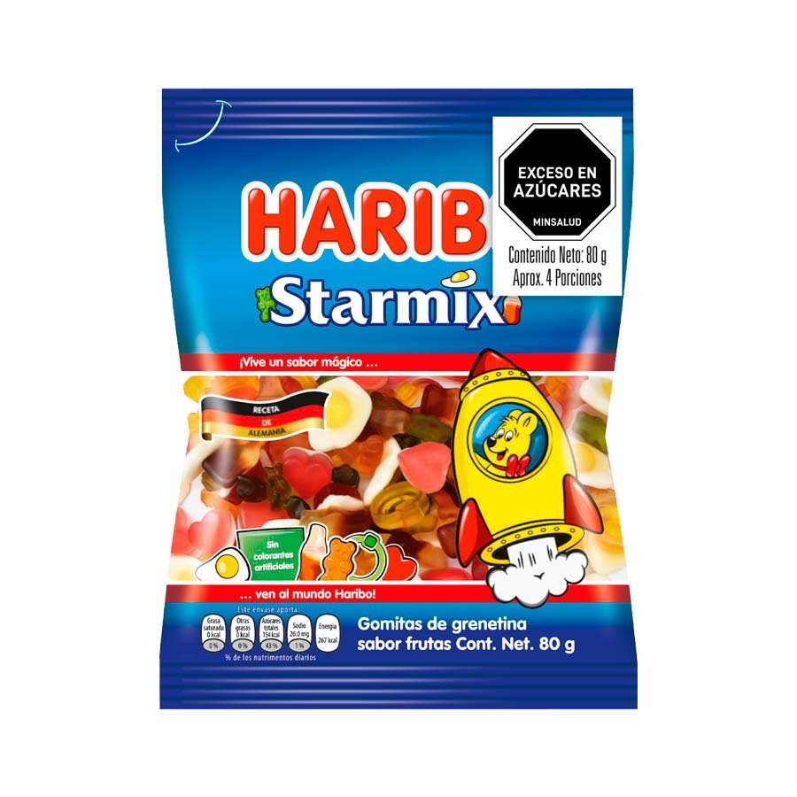 Gomas Starmix Haribo 80 g – Greco